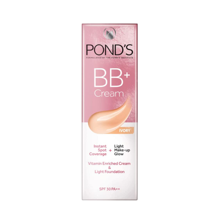 Ponds BB+ Cream Instant Spot Coverage + Light Make-up Glow Ivory 18g ...