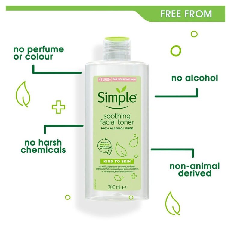 Simple Soothing Facial Toner 200ml – rupchorcha.com
